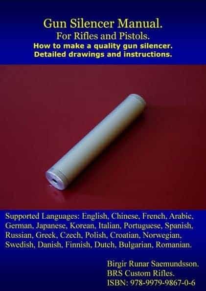 GUN SILENCER. HOMEMADE SILENCER BLUEPRINT.